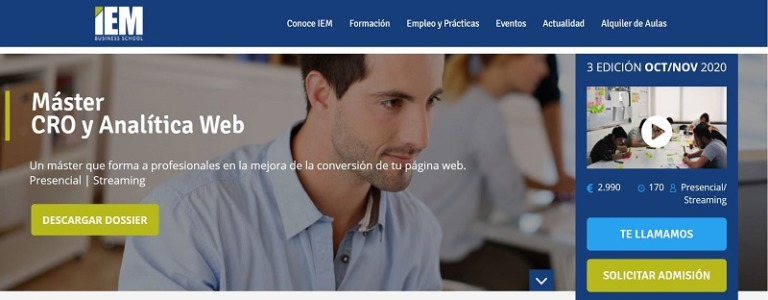 Máster CRO y Analítica Web. | TifloEduca
