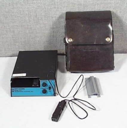 Optacon Print Reading System camera | TifloEduca