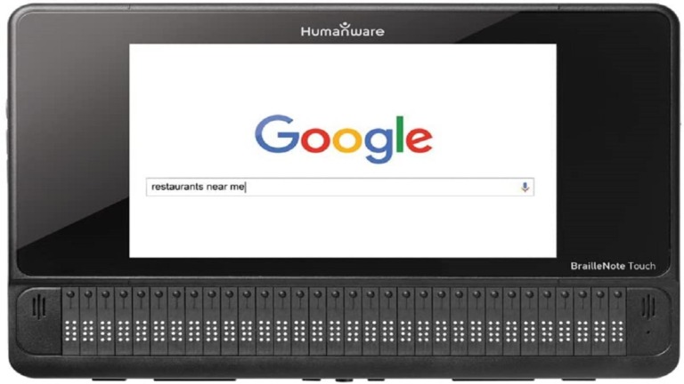 tableta braillenote touch plus | TifloEduca